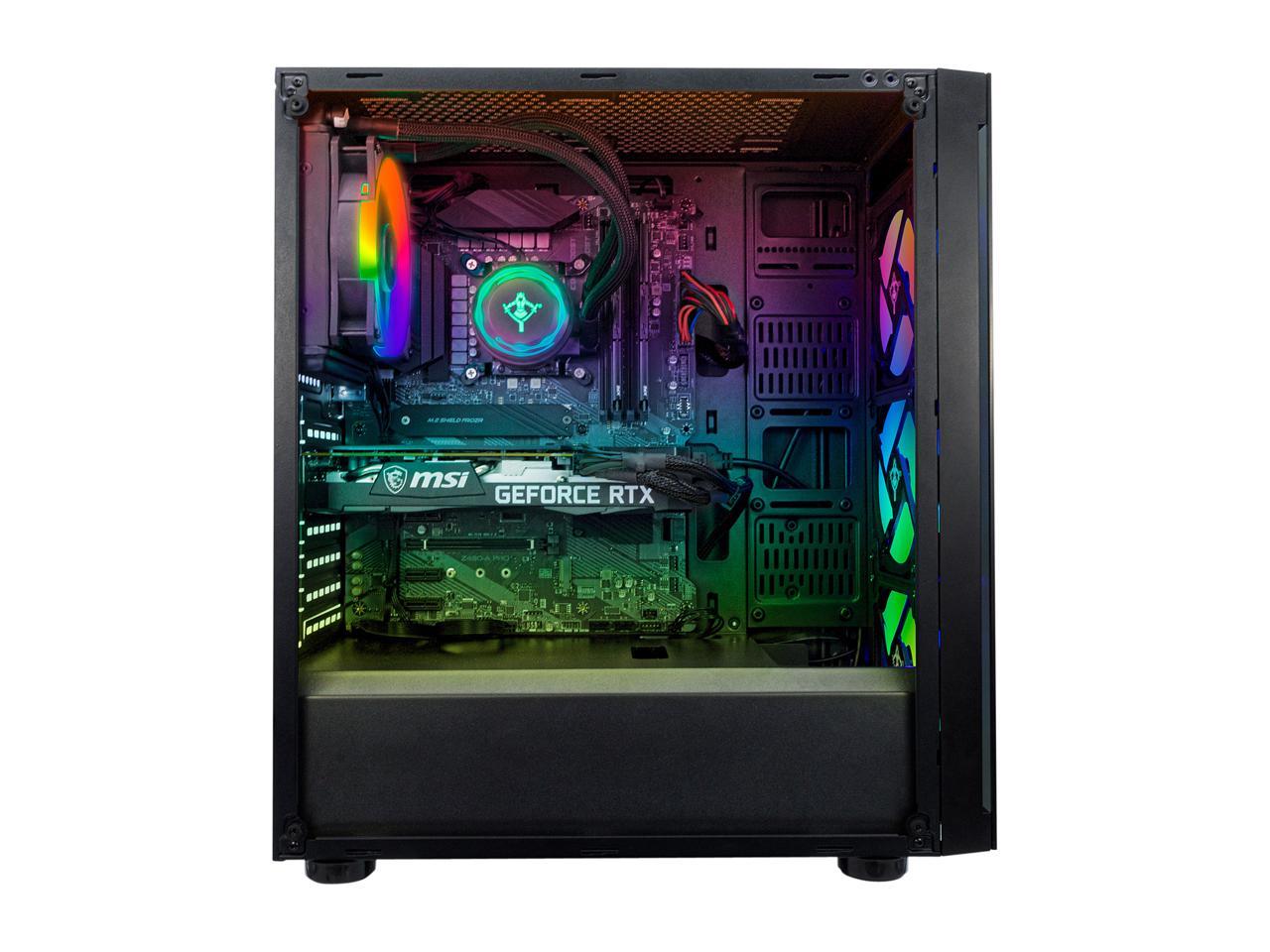 Black RGB Gaming System | Devices 4 Sale